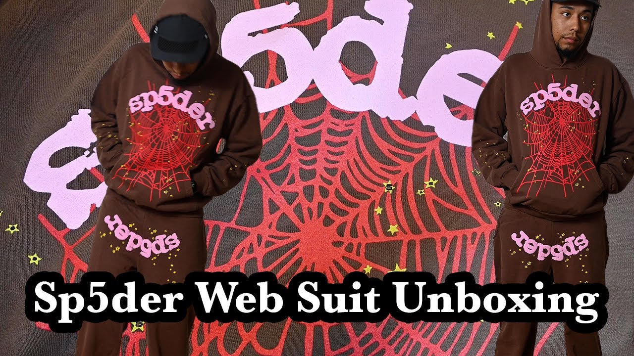 Sp5der Web Suite Brown Unboxing Young Thug Streetwear Brand! - YouTube