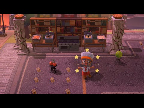 acnh : Learning to Cook with Chef Lynda the Queen of cooking and Mayor ...