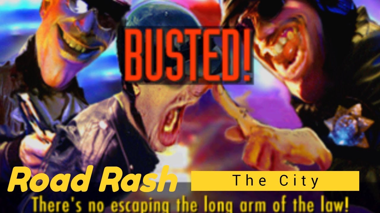 06 Road Rash | The City Busted | PS1 - YouTube