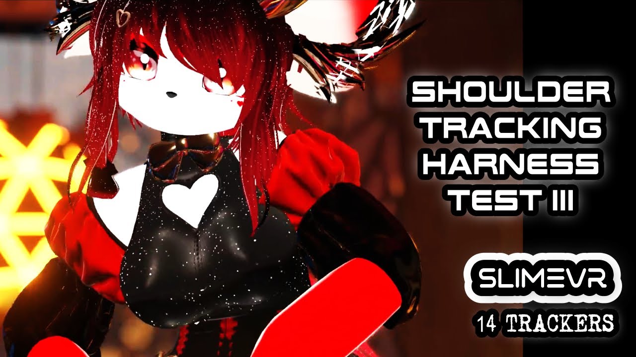 SlimeVR: Shoulder Tracking Harness Test III (Dance) (14 Trackers) - YouTube