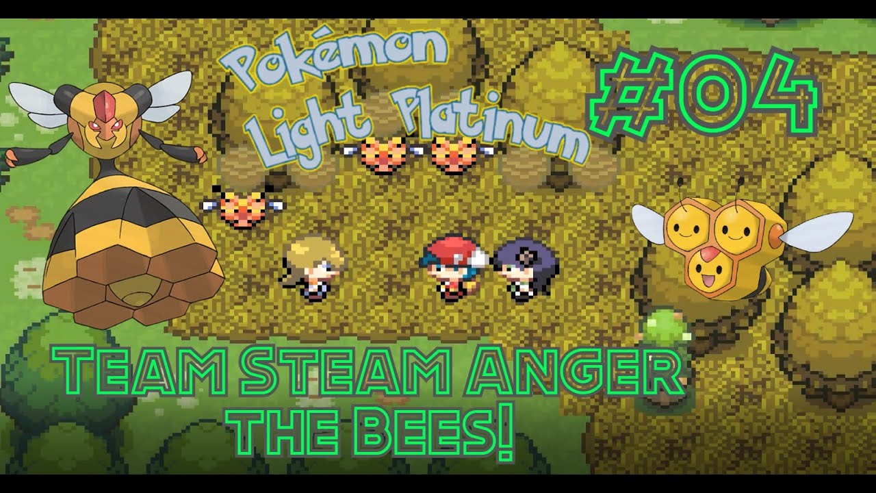 ANGRY BEES! - Pokemon Light Platinum - Episode 4 - YouTube