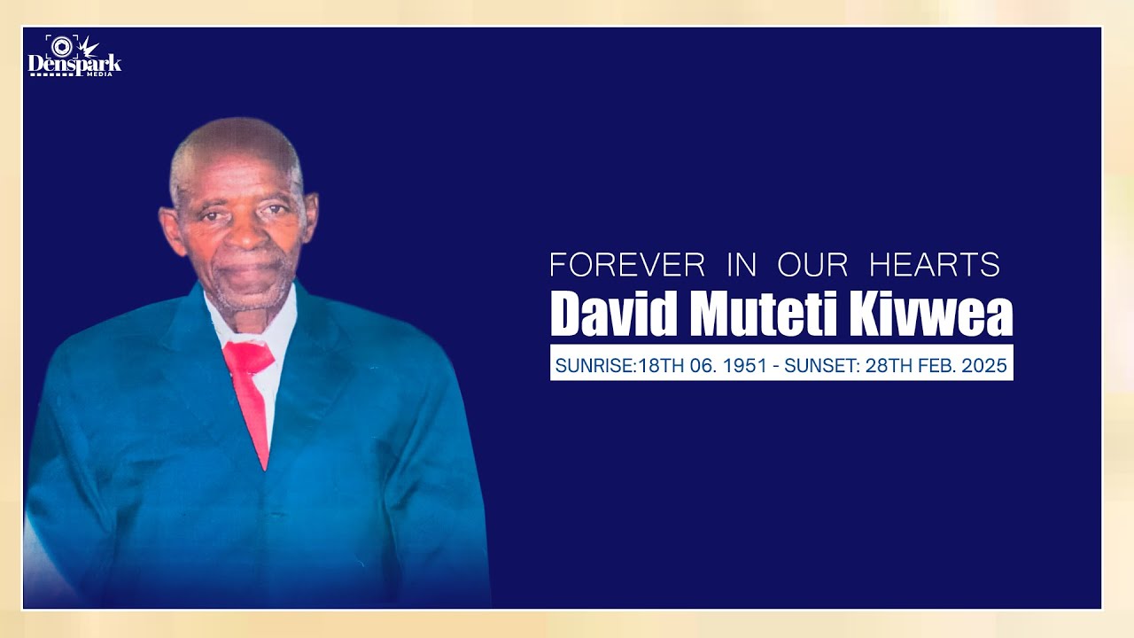Forever in our hearts David Muteti Kivwea - YouTube