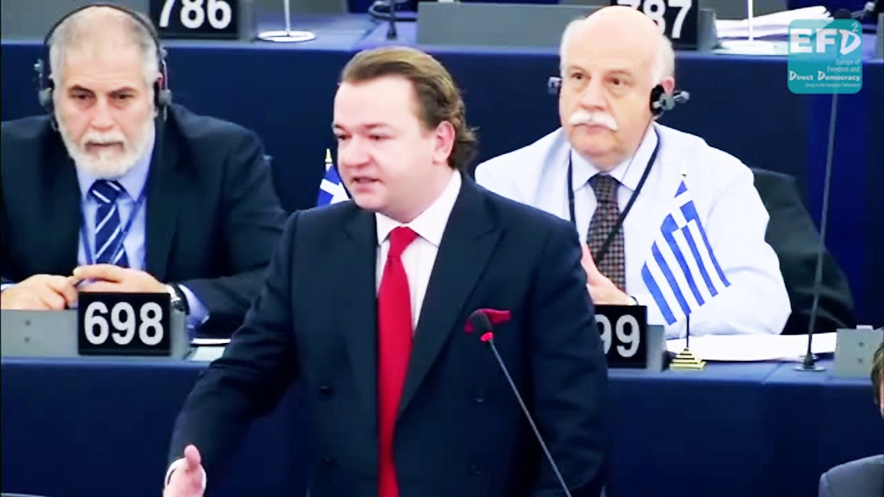 The EU is riddled with panic - Tim Aker MEP - YouTube