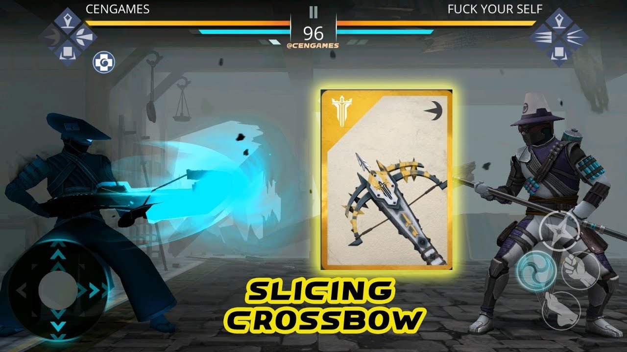 Shadow Fight 3: Ranged Weapons - Slicing Crossbow - YouTube