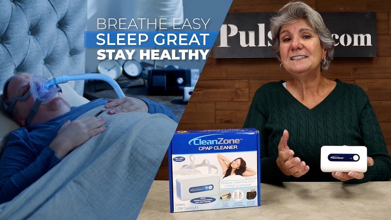 As Seen on TV Clean Zone CPAP Cleaner: Sterilize with Ozone! - YouTube