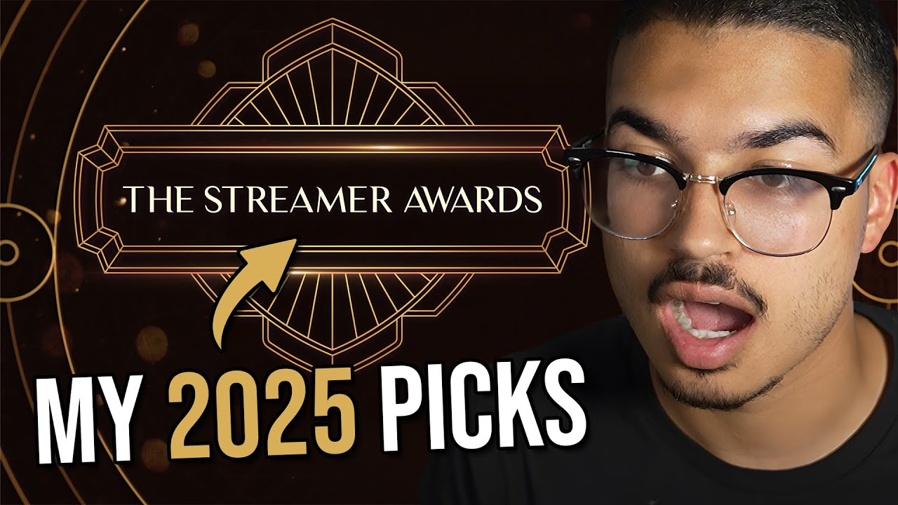 My Official Nominations for The Streamer Awards 2025 - YouTube