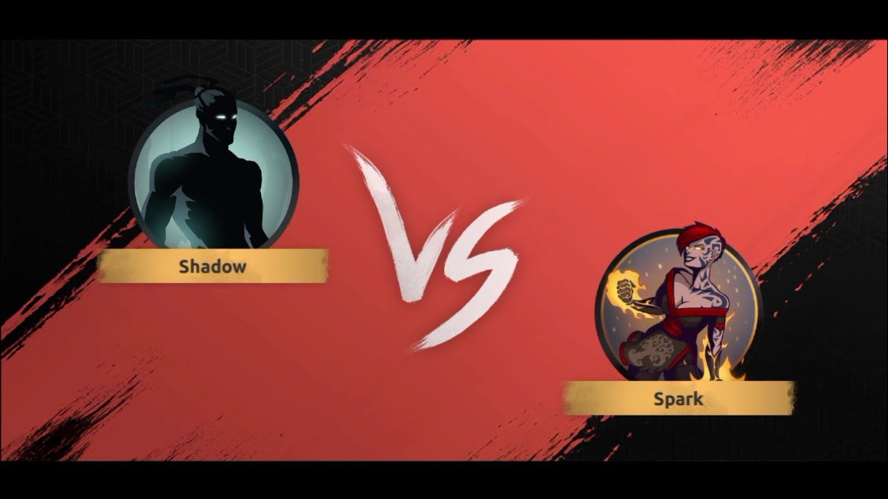 Shadow Fight 5: Shades | Shadow VS Spark - YouTube
