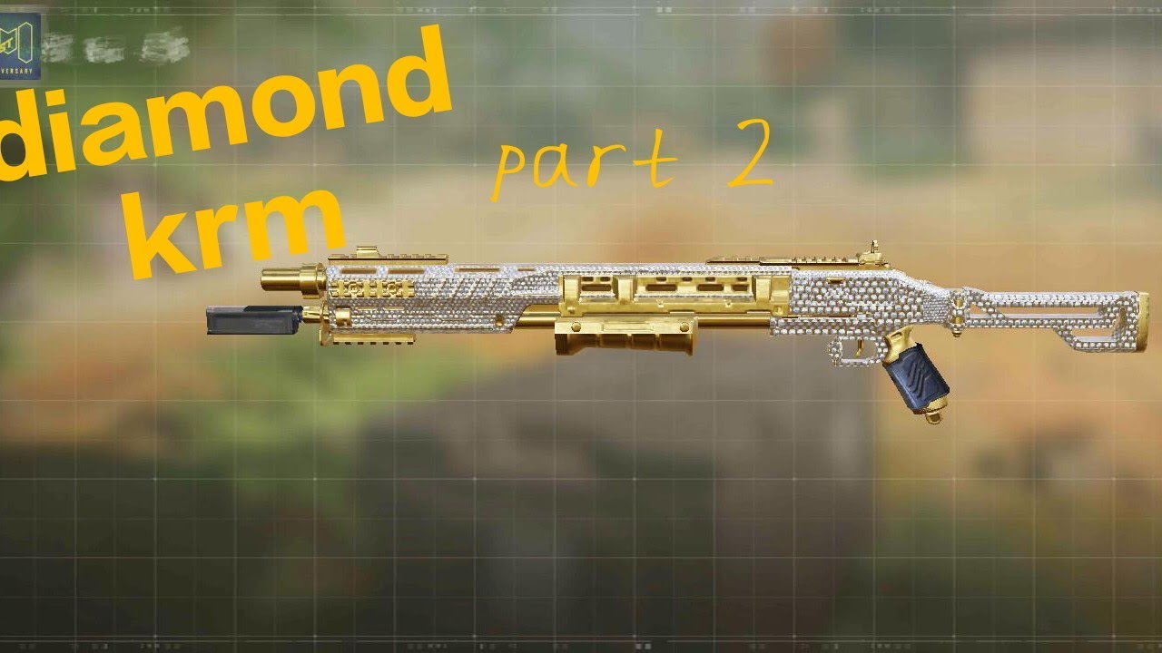 CODM.GETTING DIAMOND CAMO KRM PART 2 - YouTube