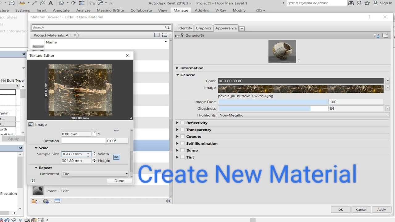 #(18)How to create material new Library in Revit Architecture[Revit ...