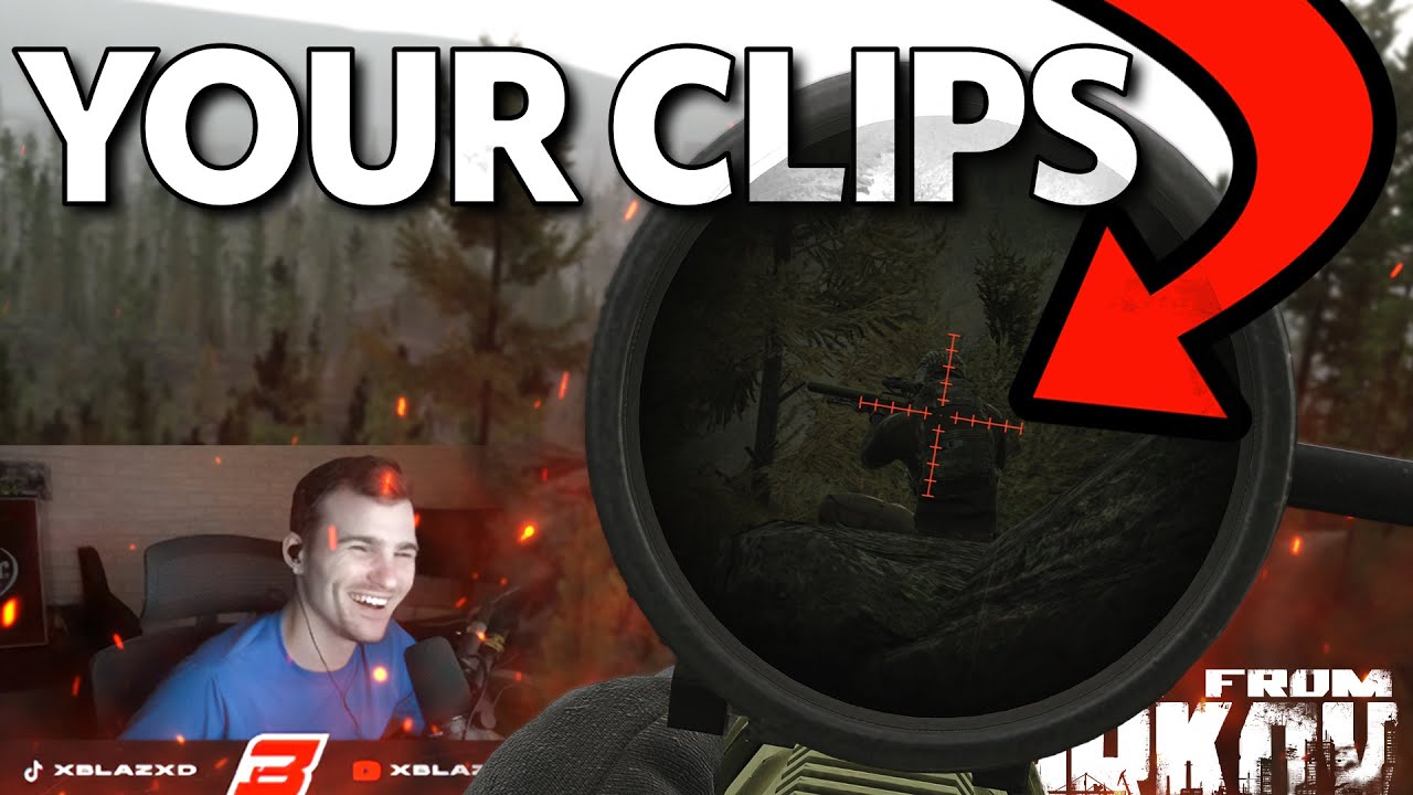 Reacting to my TOP CLIPS In EFT - YouTube