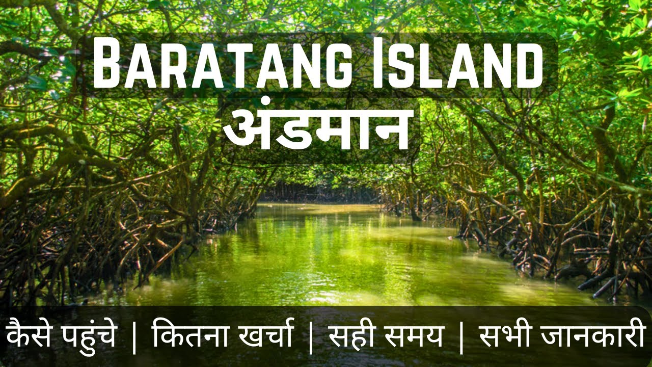 Baratang Island Andaman in Hindi | Lime Stone caves | Mud Volcano ...