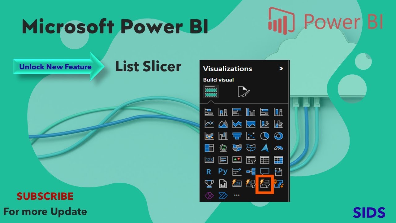 #powerbi #charts New Visual: List Slicer Visualization Tool - YouTube