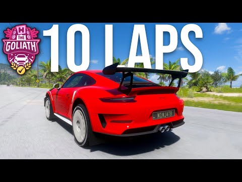Racing The GOLIATH for 10 LAPS In Forza Horizon 5