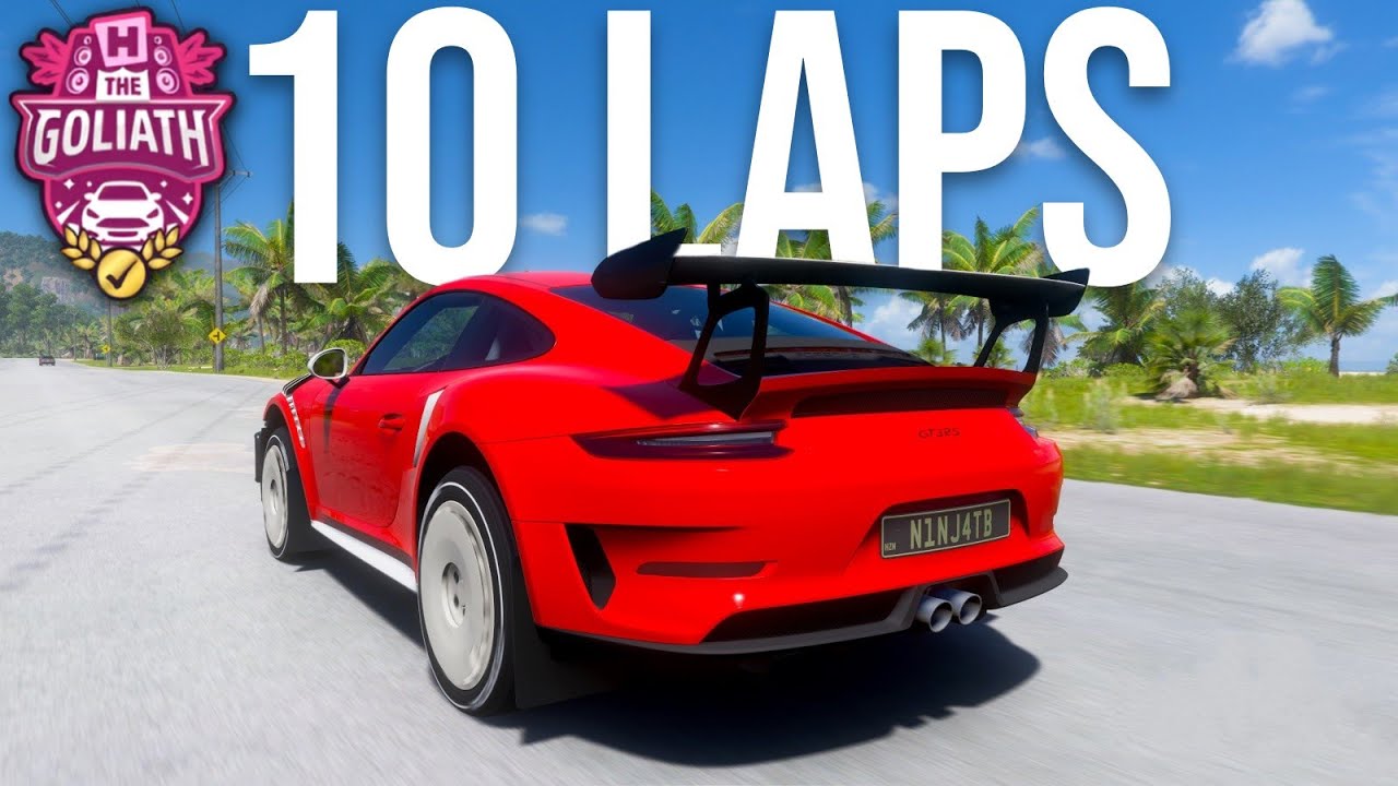 Racing The GOLIATH for 10 LAPS In Forza Horizon 5 - YouTube