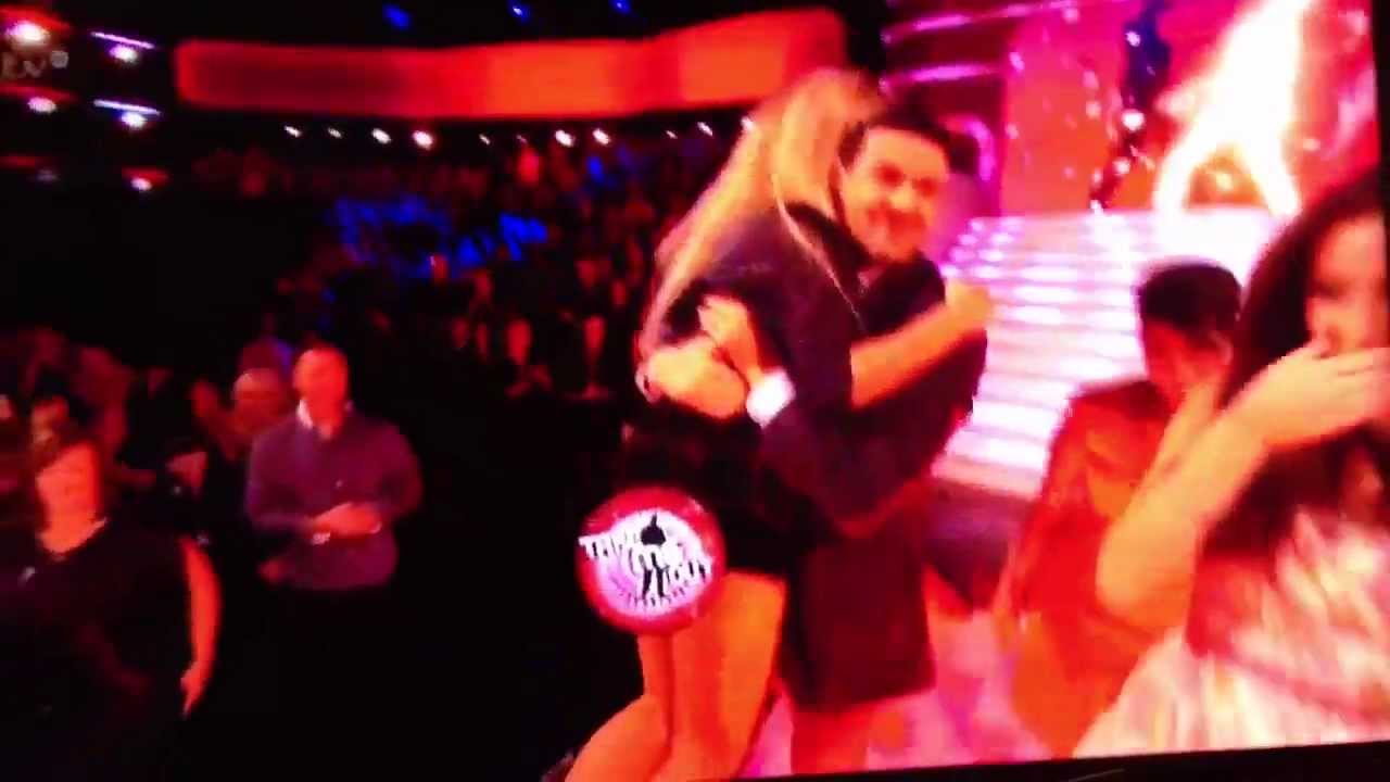 Whoops Girl falls down stairs on Take Me Out 9th Feb 2013 - YouTube