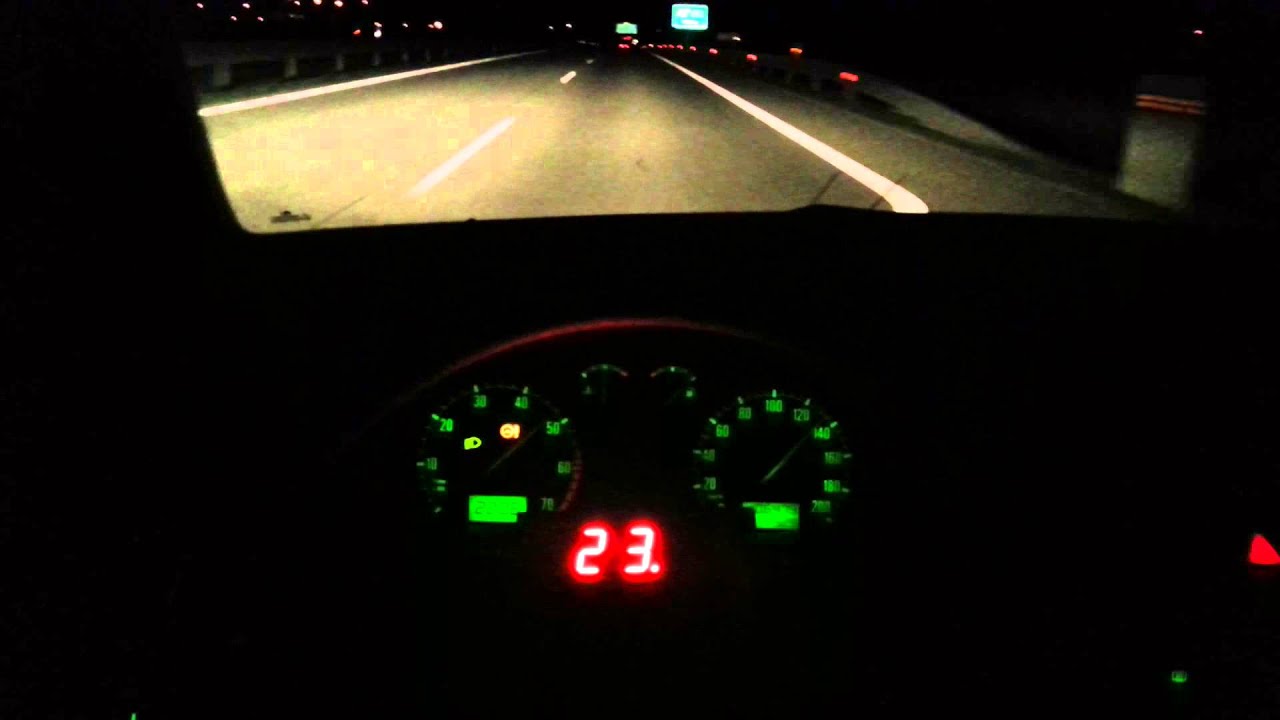 DeLorean GPS speedometer BTTF replica testing 0 - 140km/h - YouTube