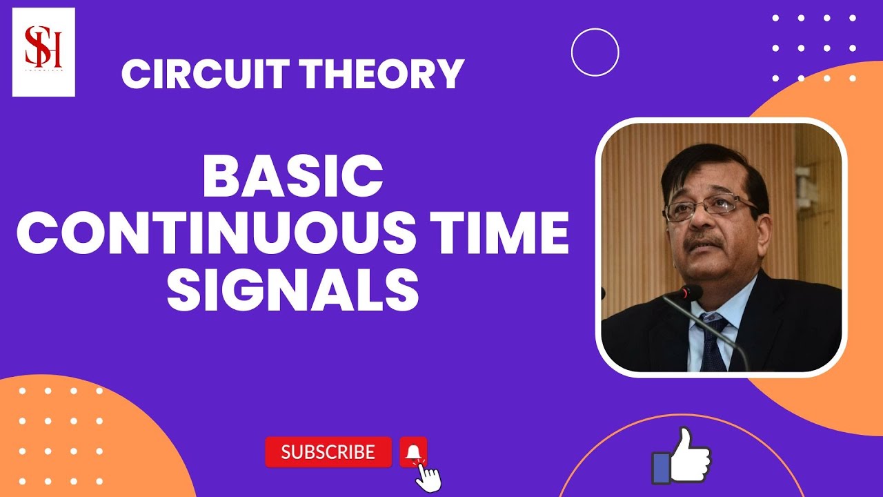 Basic continuous time signals || B.Tech. || Diploma Engineering || GATE ...