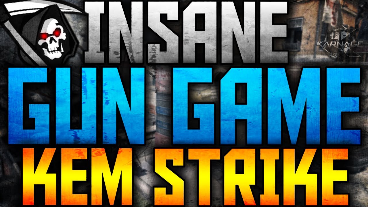 COD: Ghosts - "GUN GAME" KEM STRIKE - 25 Killstreak in Gun Game! - YouTube