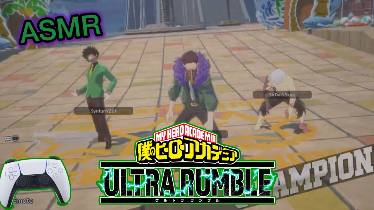 My Hero Ultra Rumble *Overhaul Is Really Good* ASMR - YouTube
