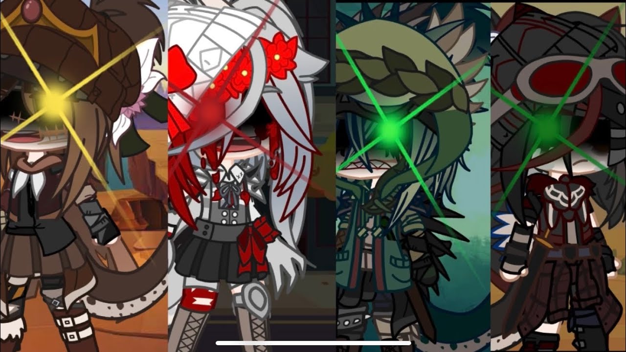 Rexy, I-rex, Zeb(Giga) & Spino roars[SHORT]||Jurassic World||Gacha Club ...