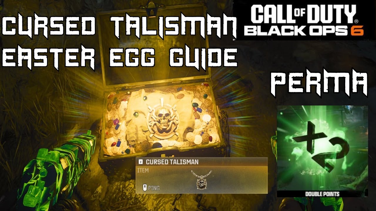 Black Ops 6 Zombies – Terminus Cursed Talisman Easter Egg | Permanent ...