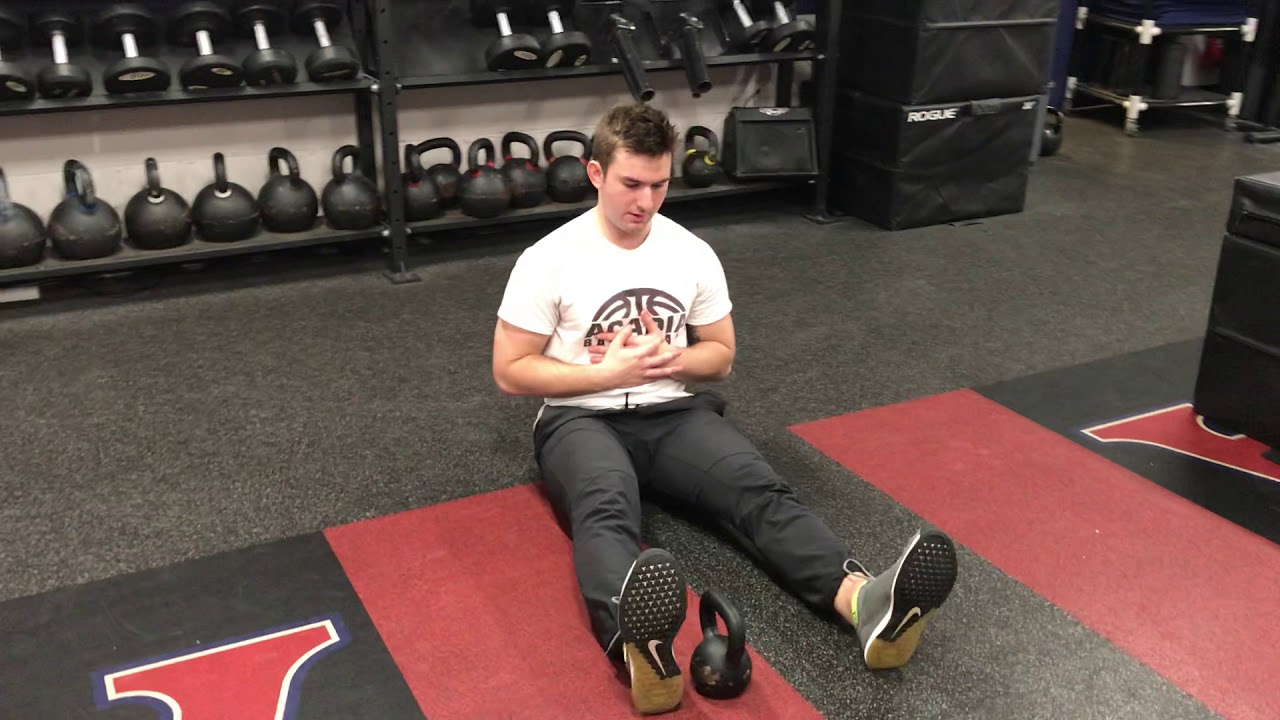 Straight Leg Seated Hip Abduction/Adduction - YouTube