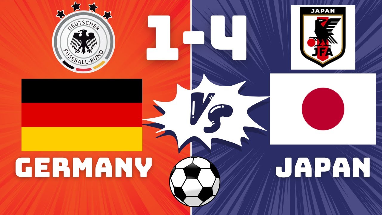 Japan vs Germany 4-1💥| Highlights & All Goals 2023 | HD #football # ...