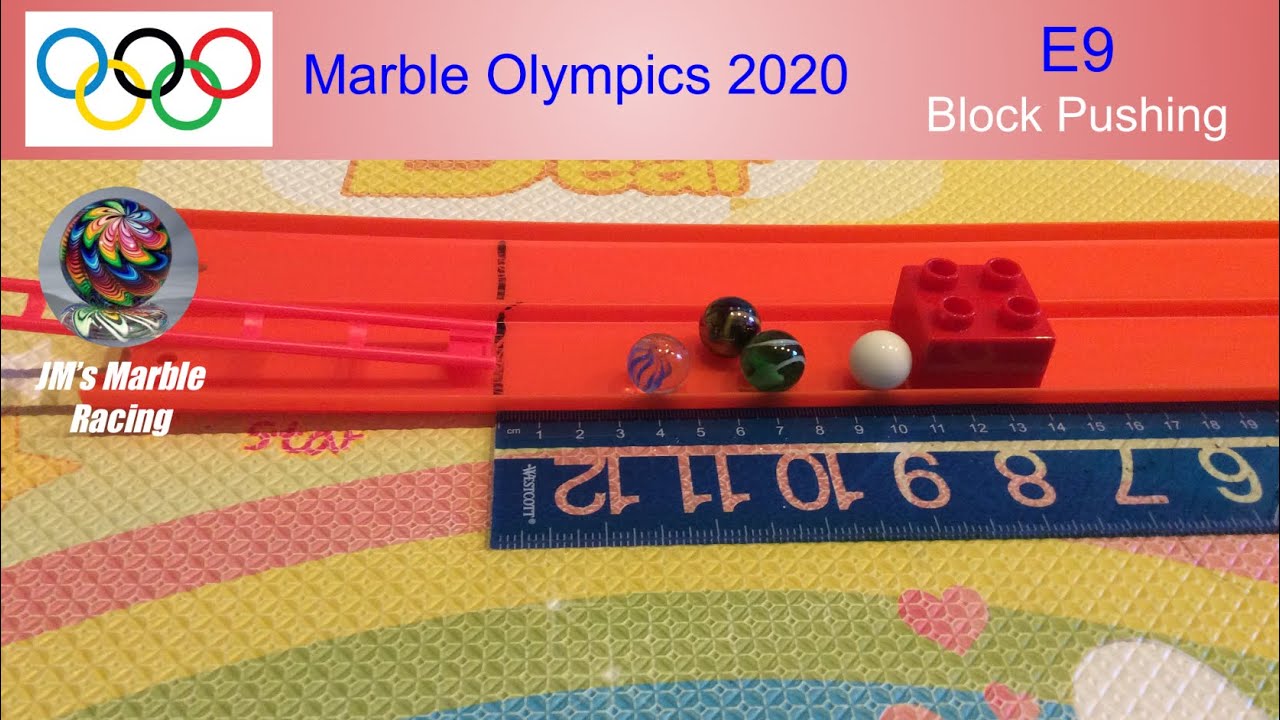 Marble Olympics 2020 Event 9: [BLOCK PUSHING] - YouTube