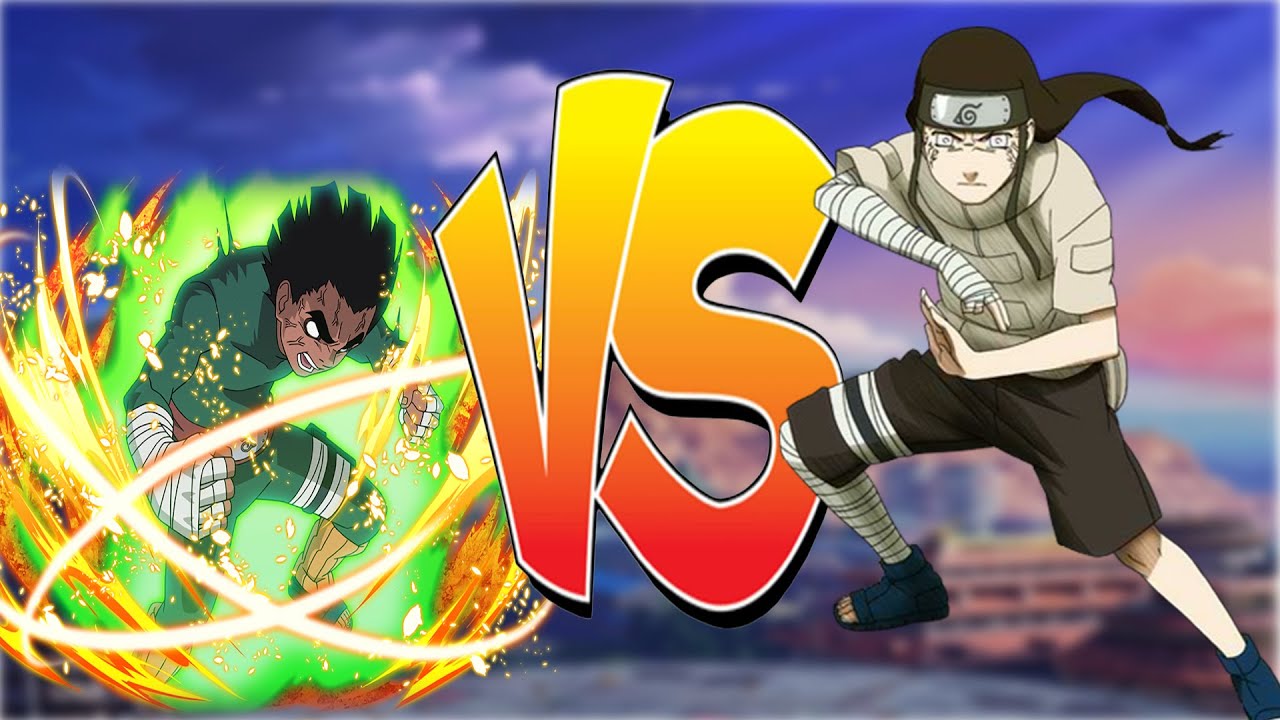 Naruto M.U.G.E.N Battle | Rock Lee VS Neji - YouTube