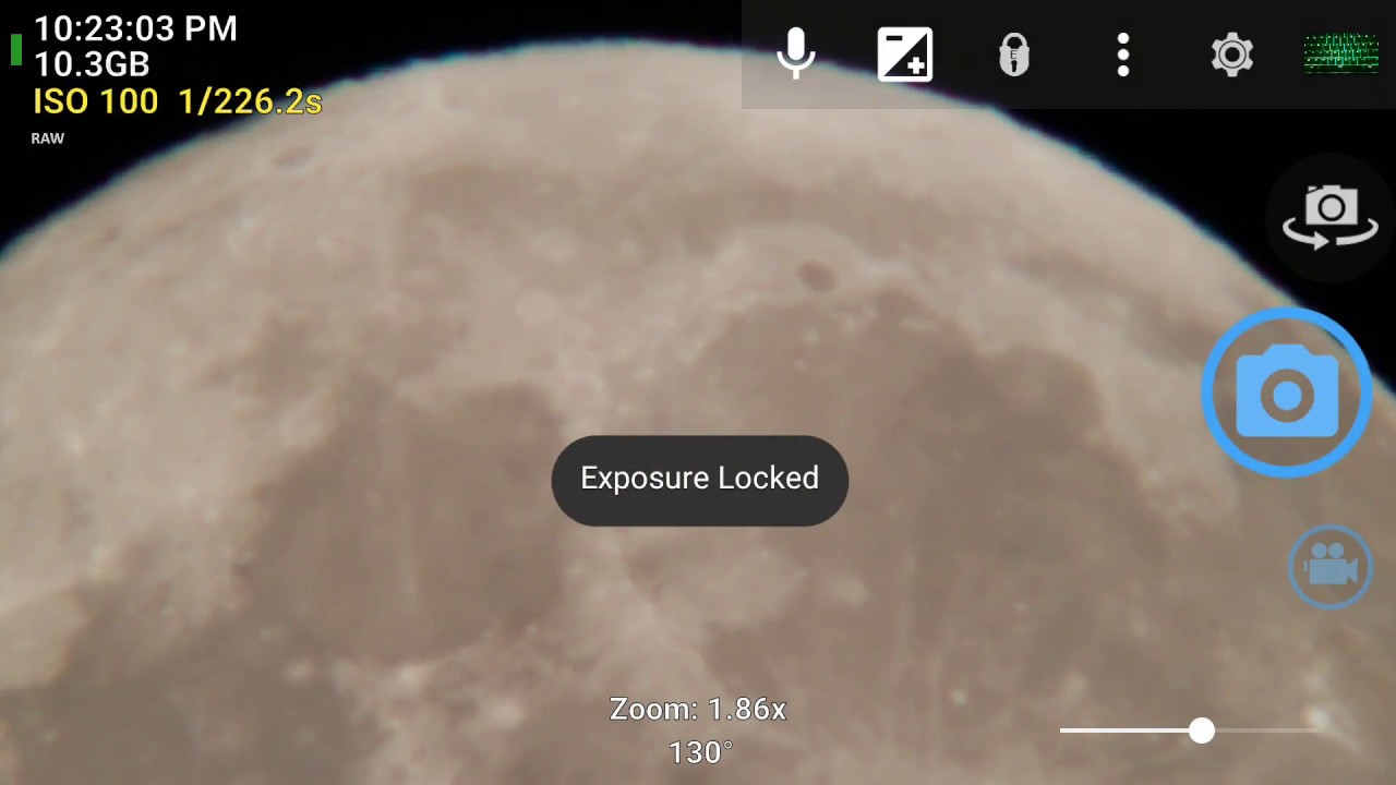 The Moon: From Western Washington. - YouTube