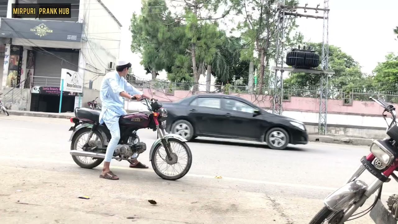 #viral prank #bike prank - YouTube