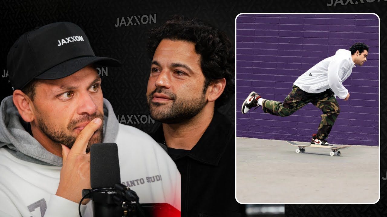 Paul Rodriguez explains his trick during the commercial shoot - YouTube