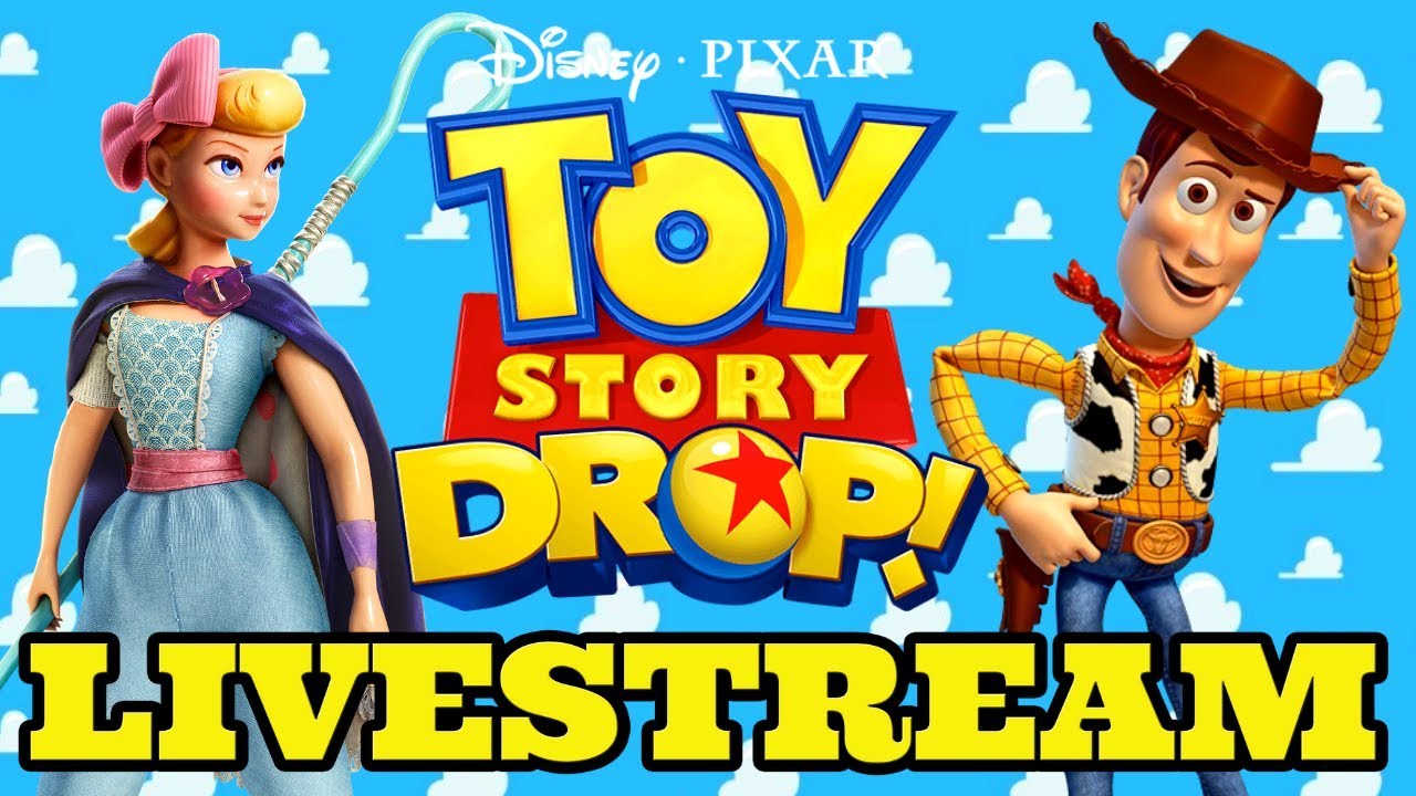 DISNEY LIVESTREAM NEW TOY STORY DROP GAME! TOY STORY 4 CHARACTERS ...