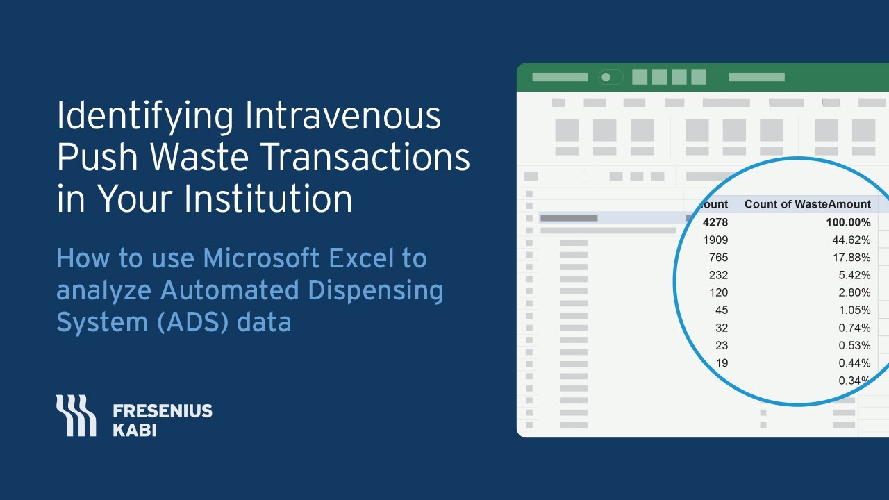 Identifying Intravenous Push Waste Transactions in Your Institution ...