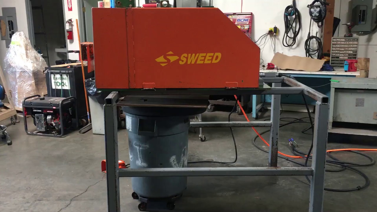 Sweed Metal Scrap banding wire recycling Chopper 517 AG XHD with Stand ...