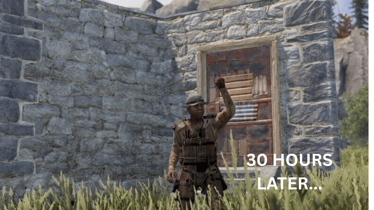 I Played rust for 30 Hours and here's what happened... (Console Rust ...