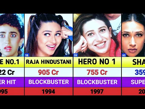 Karishma Kapoor All Movies List || Karishma Kapoor Hits And Flops Movies List || Jaat || War 2