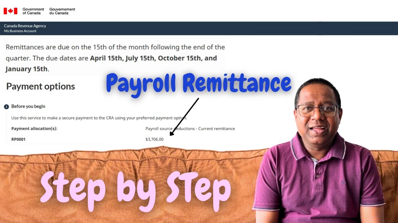How to Make a Payroll Remittance Payment to CRA (Easy Step-by-Step ...