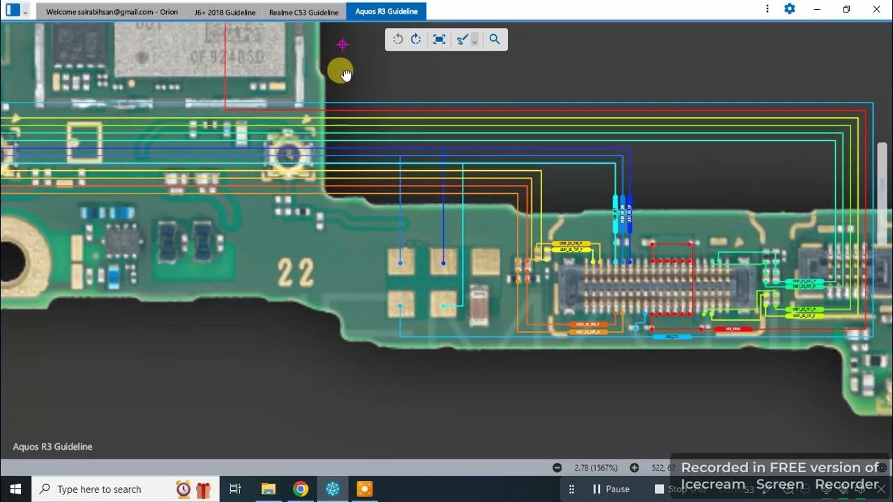 sharp aquas R3 charging problem solution - YouTube