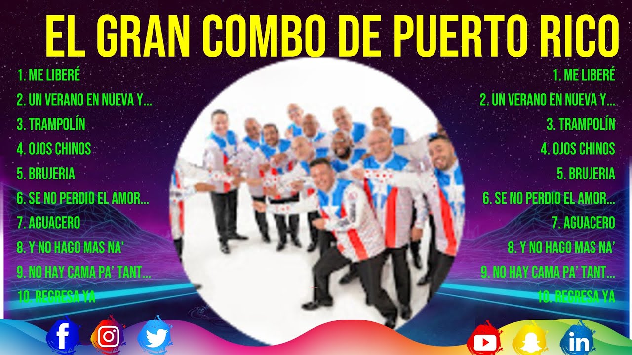 El Gran Combo de Puerto Rico ~ 10 Grandes Exitos, Mejores Éxitos ...