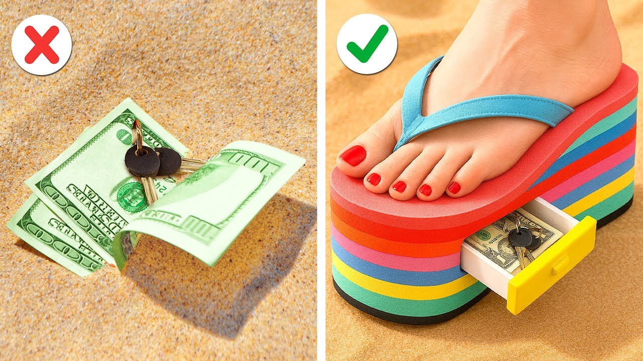 TOP SUMMER LIFE HACKS! Make Your Sunny Days Awesome! by 123GO! - YouTube