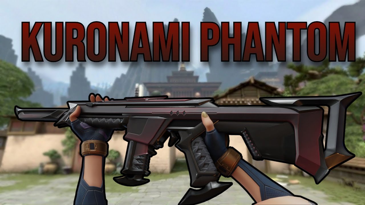 Kuronami Phantom - VALORANT Skin Concept - YouTube