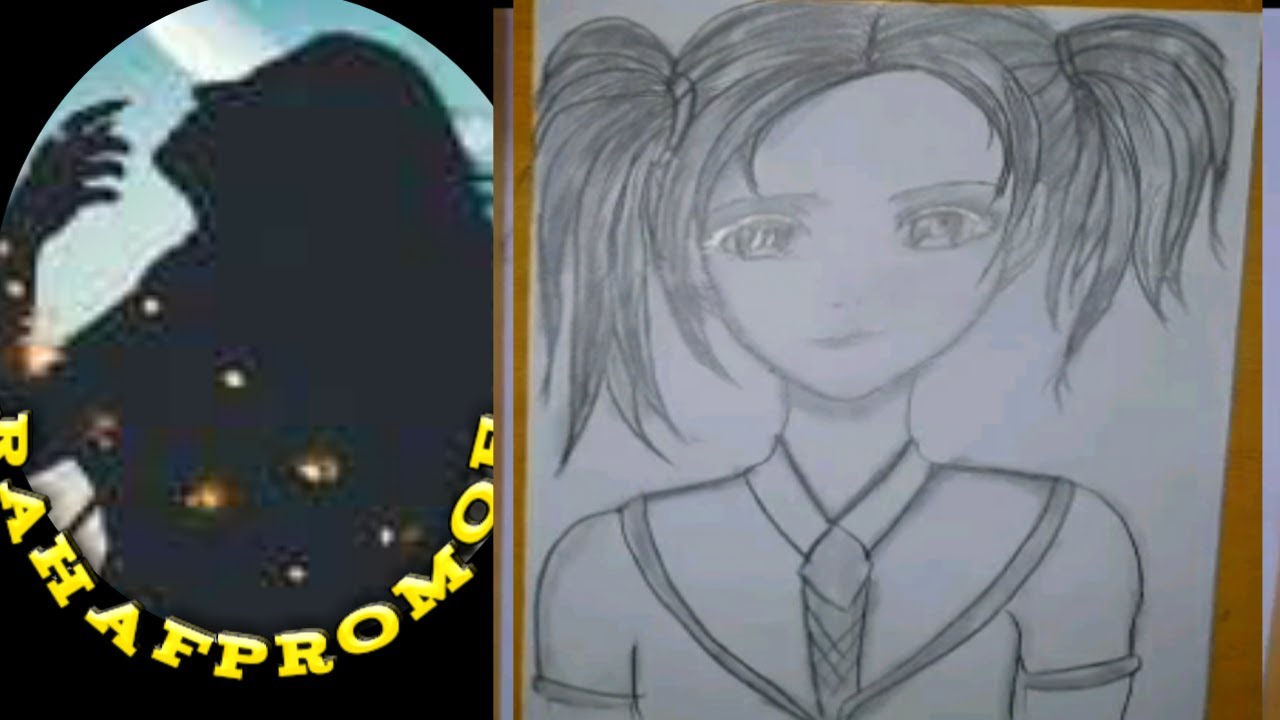 Easy drawing. For beginners with a pencil learn - YouTube