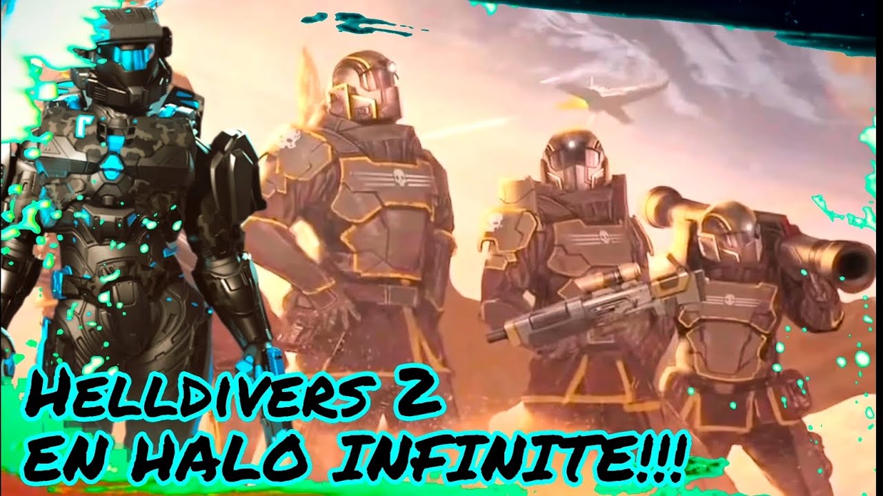 Como puedes jugar HELLDIVERS 2 en HALO INFINITE | HALO INFINITE Tutorial Español - YouTube