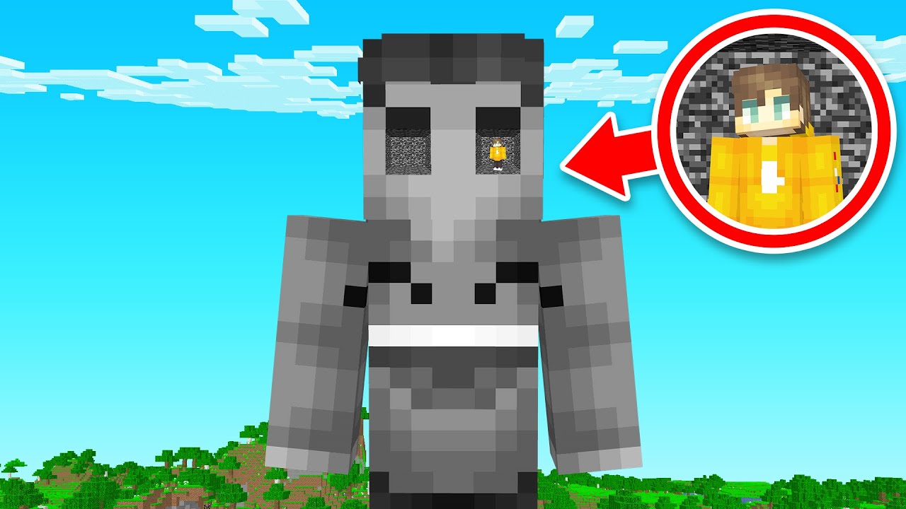 Can You ESCAPE This BEDROCK JELLY STATUE? (Minecraft) - YouTube