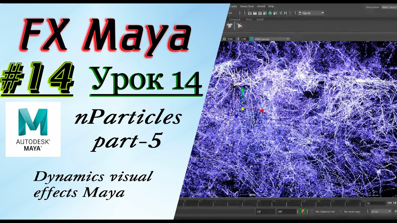 VFX Learning FX Masterclass 14 nParticles part-5 - YouTube