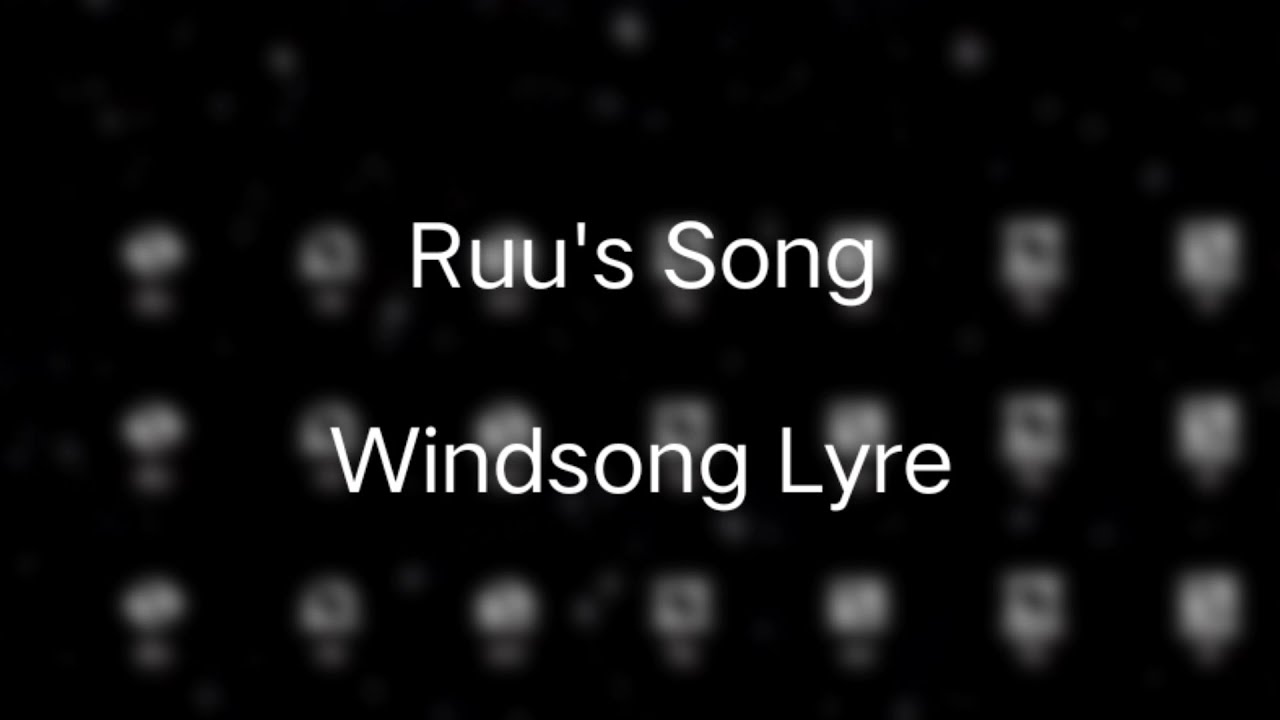 Ruu's Song [Windsong Lyre] | Genshin Impact - YouTube