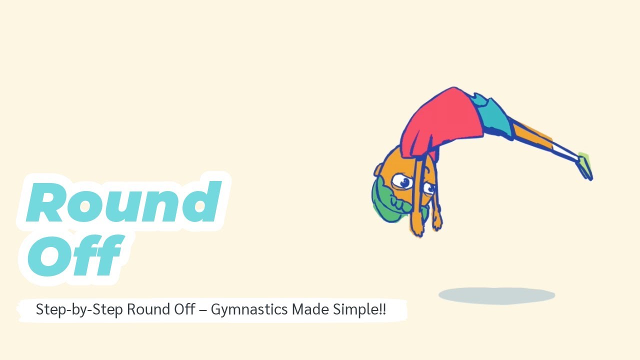 How to Teach a Round Off | Primary PE Gymnastics - YouTube