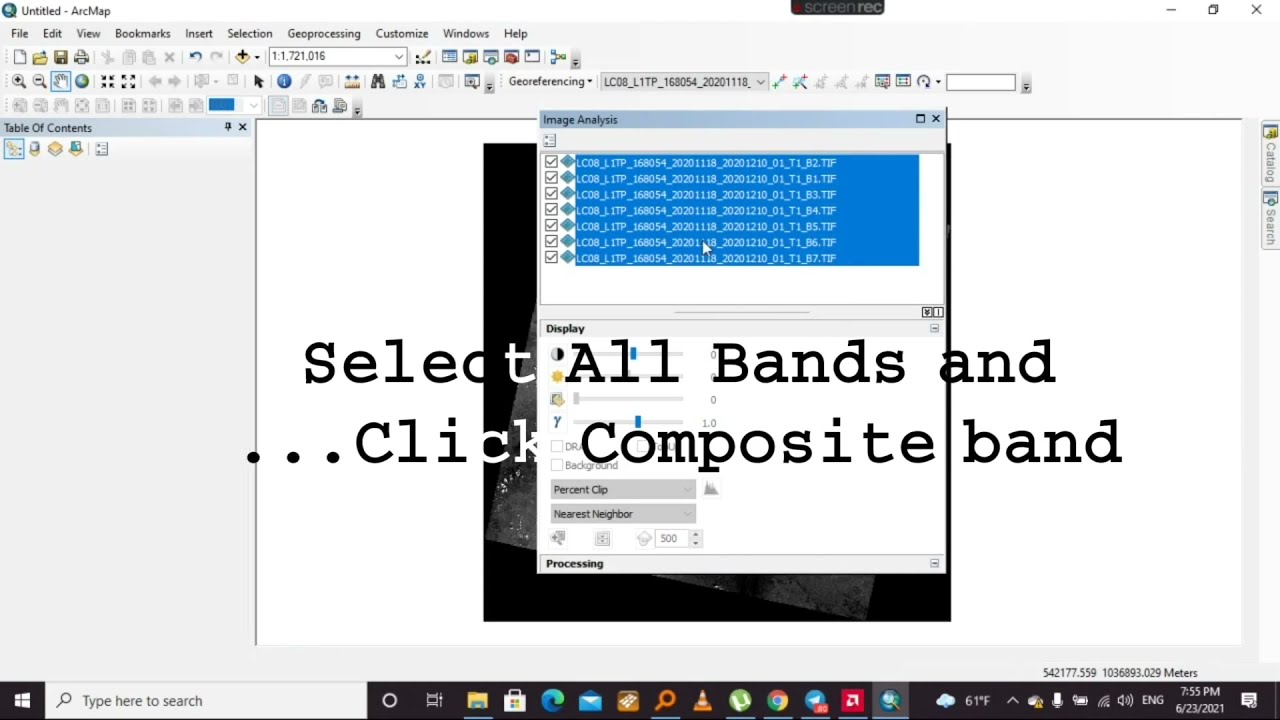 Image Classification By Arcmap 102 Complete Youtube 3825
