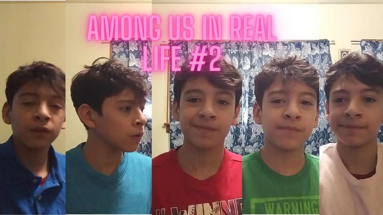 Among us in REAL LIFE #1 - RED SUS - YouTube
